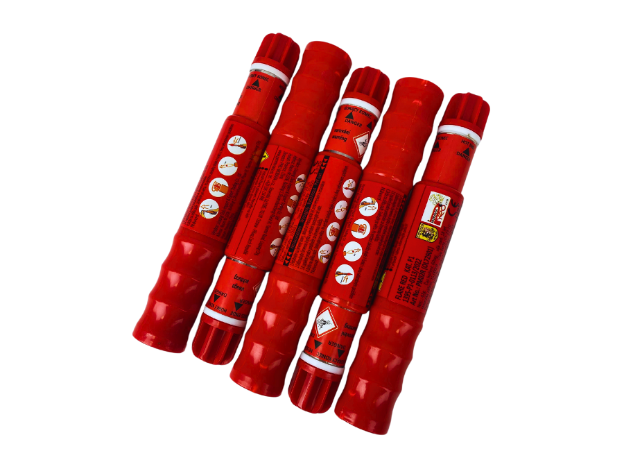 Zestaw 5x Raca ratunkowa - Czerwona - OL72901 - Surex