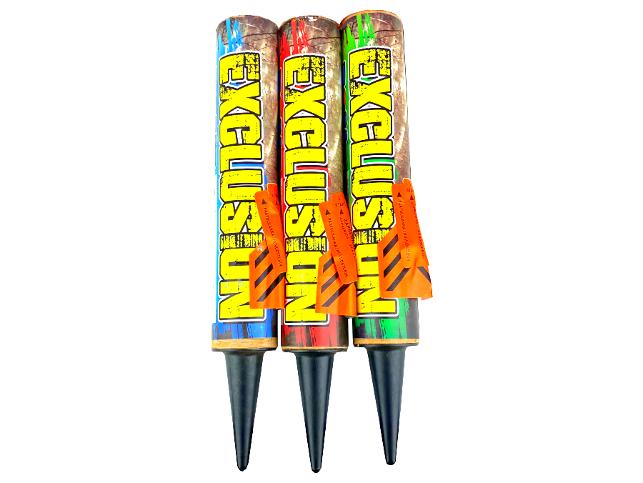 SINGLE SHOTY EXCLUSION ZONE - CLE5010/BAL - SRPYRO - 3 szt. | 6942037750104