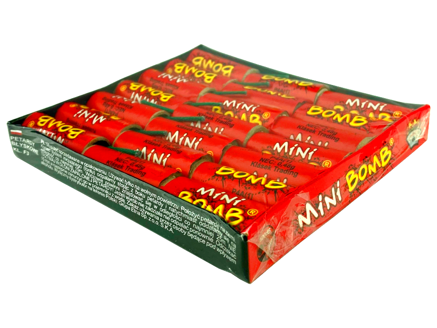 PETARDY HUKOWE MINI BOMB - 21 sztuk - P4A(1) - KLASEK | 8595182432432