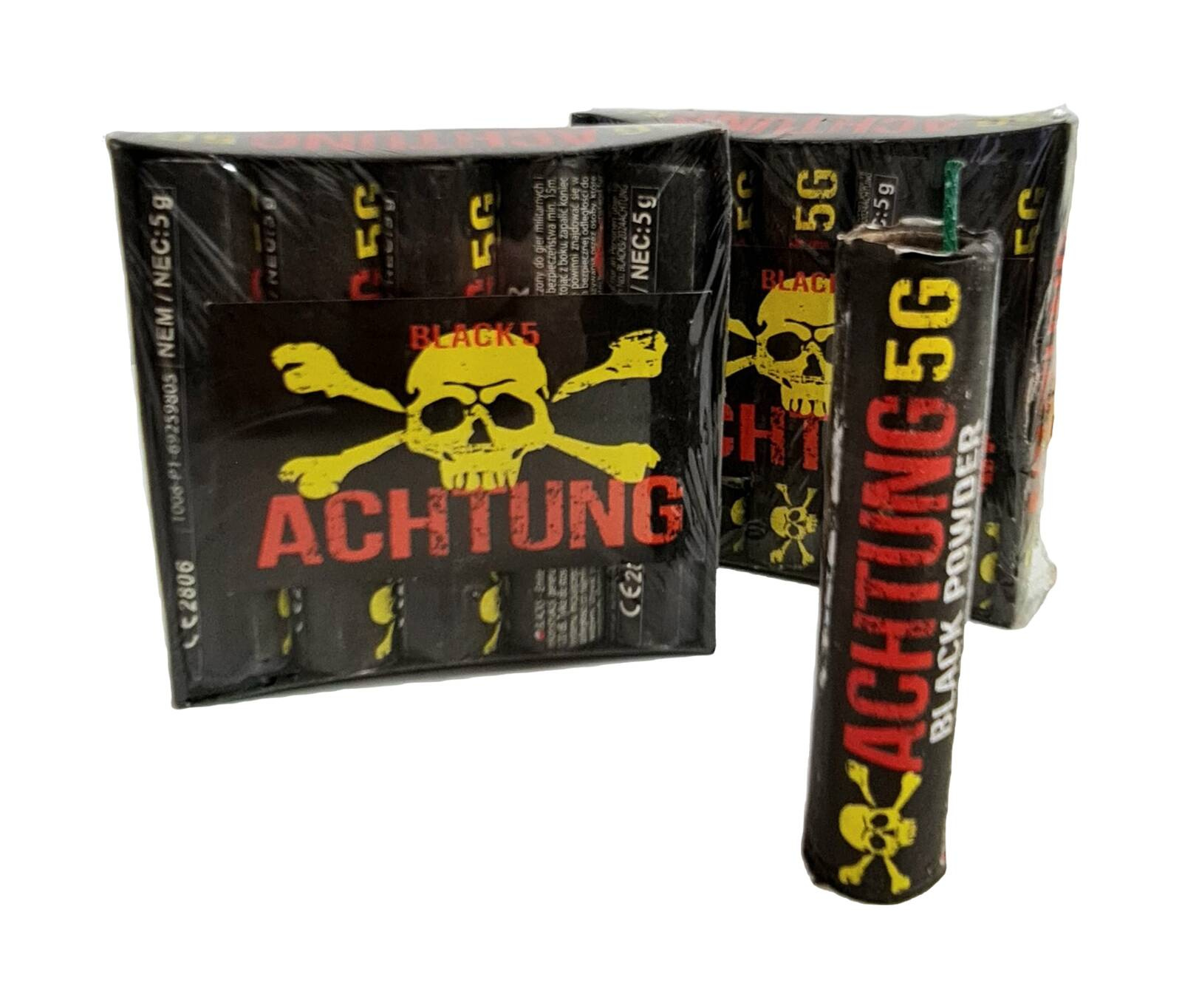 PETARDY HUKOWE BLACK5 ACHTUNG - 5 sztuk - BLACK5 - Gaoo | 5906058989210